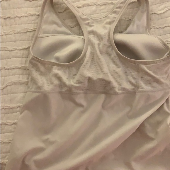 Nike | Tops | White Nike Dri Fit Workout Top | Poshmark